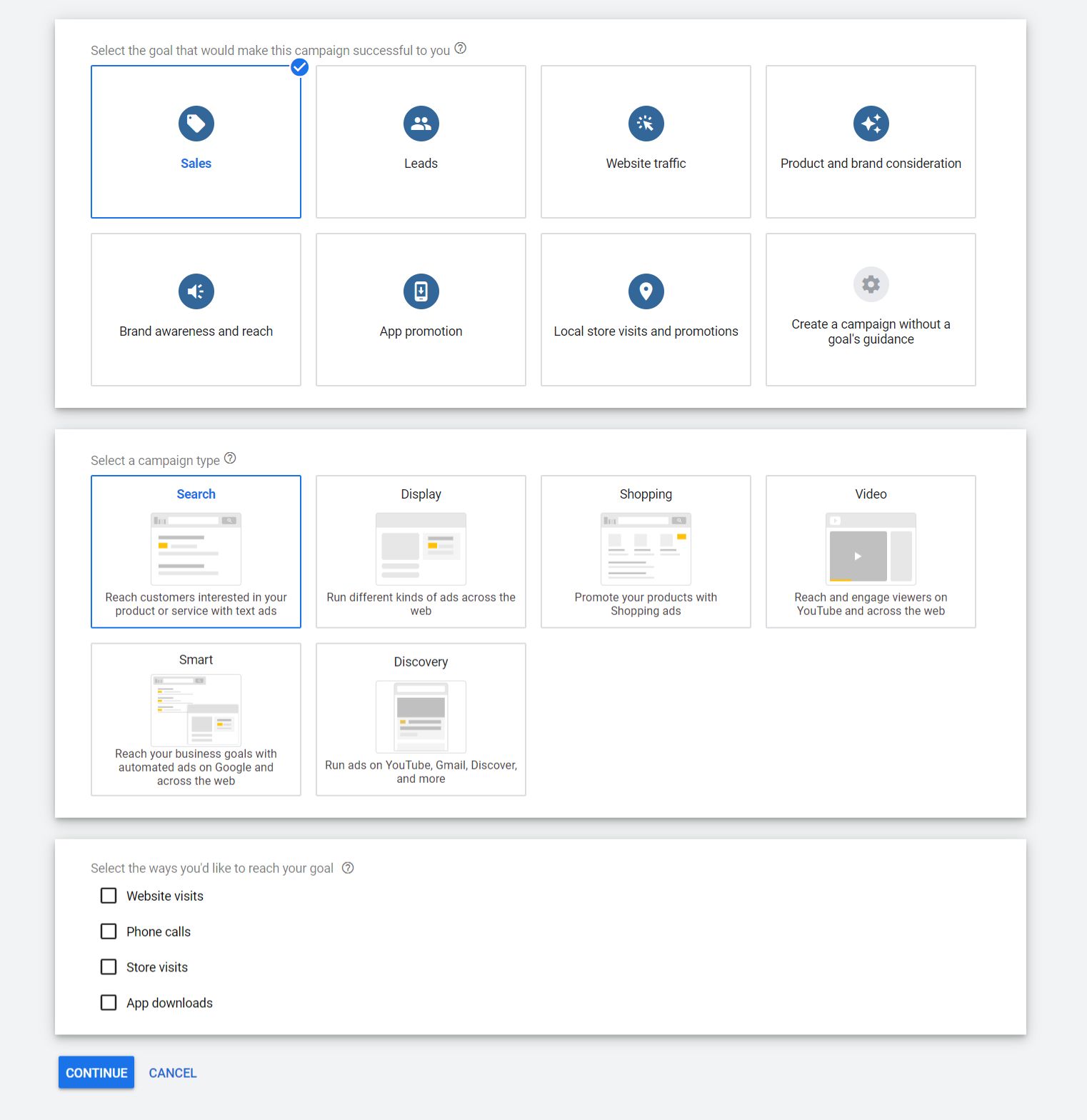 Step-by-step guide to setting up a Google Ads campaign - CampTag